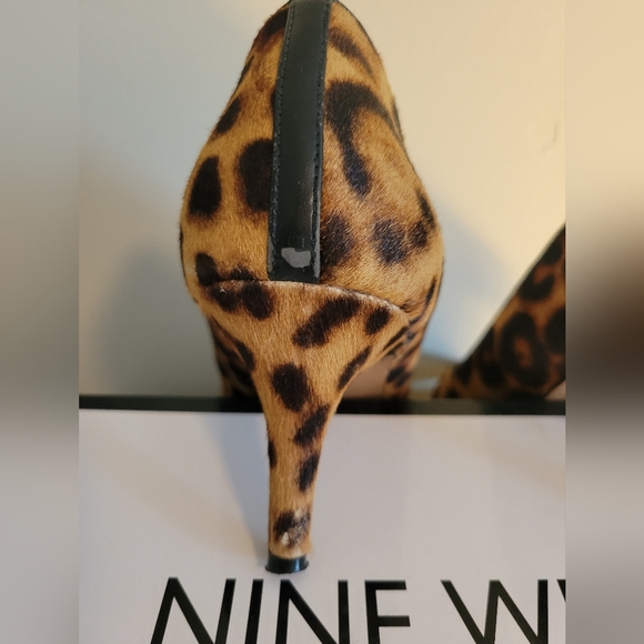 Nine West | Shoes | Nine West Leopard Calf Hair Pointy Shoes | Poshmark